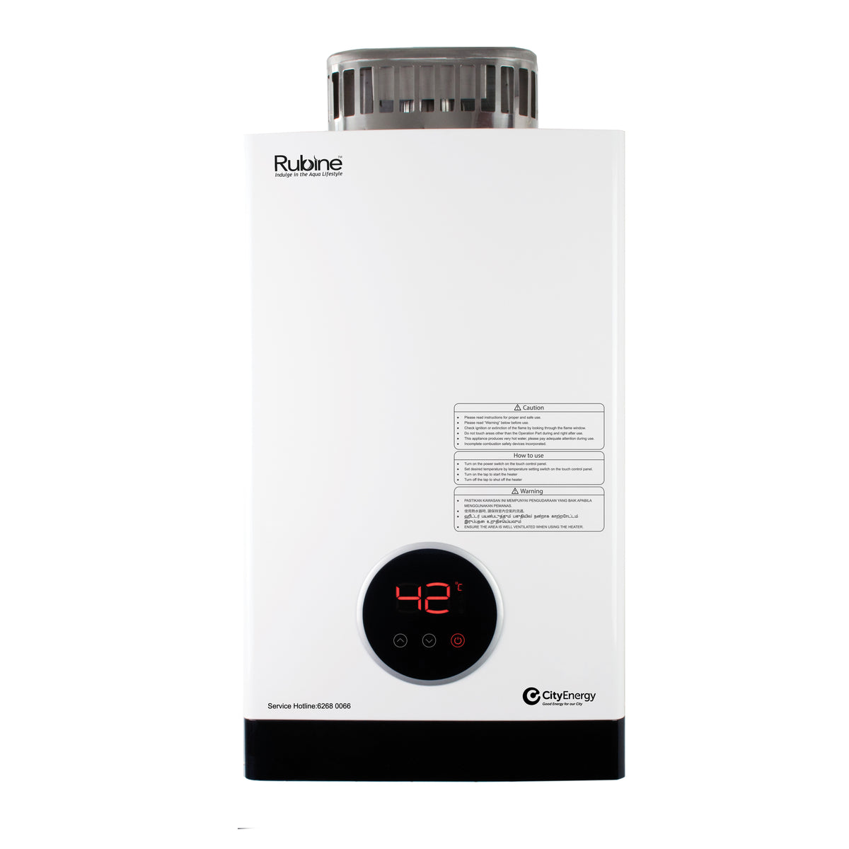 RUBINE Instant Gas Water Heater | BENE 10 FE – Casa Singapore