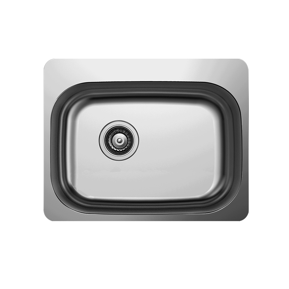 1 Bowl Inset Stainless Steel Kitchen Sink | DMX 610 – Casa Singapore