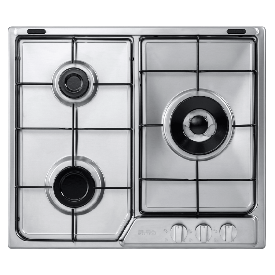 60cm 3 Burners Stainless Still Gas Hob | EHS 635D1 SB – Casa Singapore