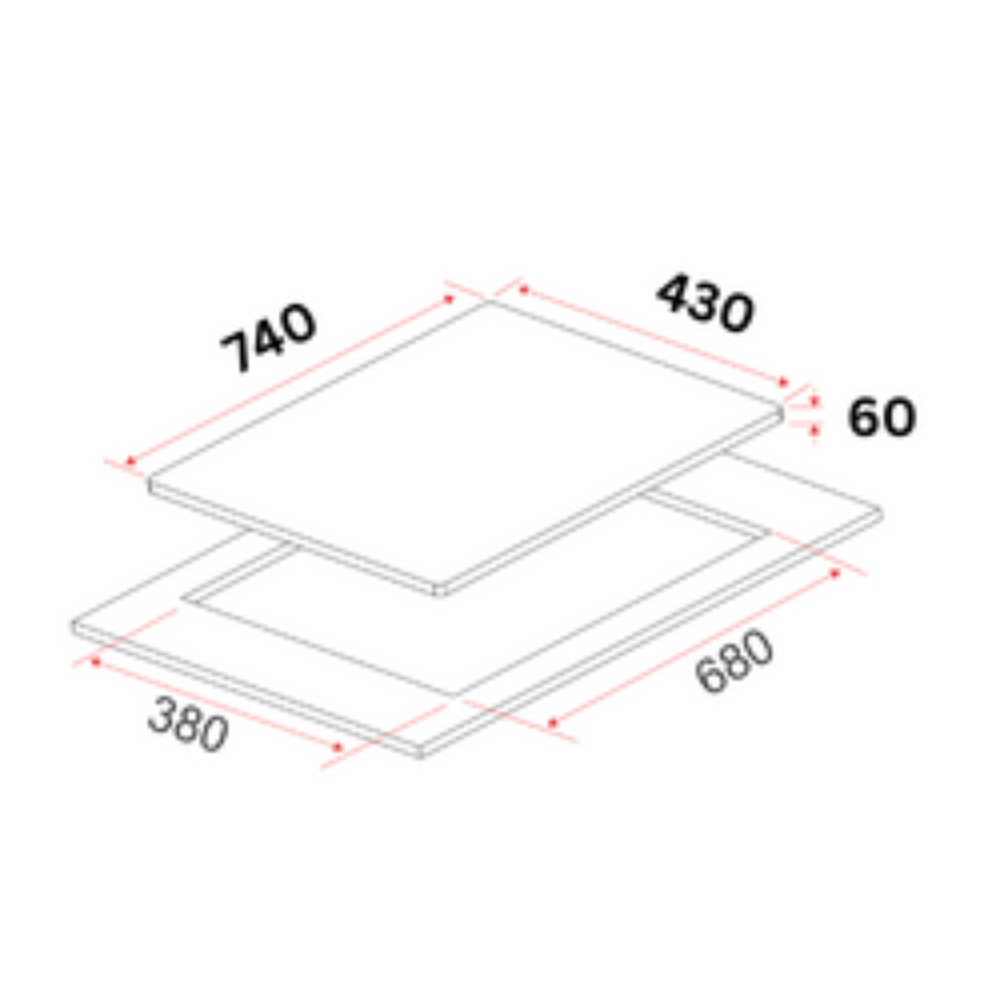 Combi Hob 70CM | HB IV 2723 G – Casa Singapore