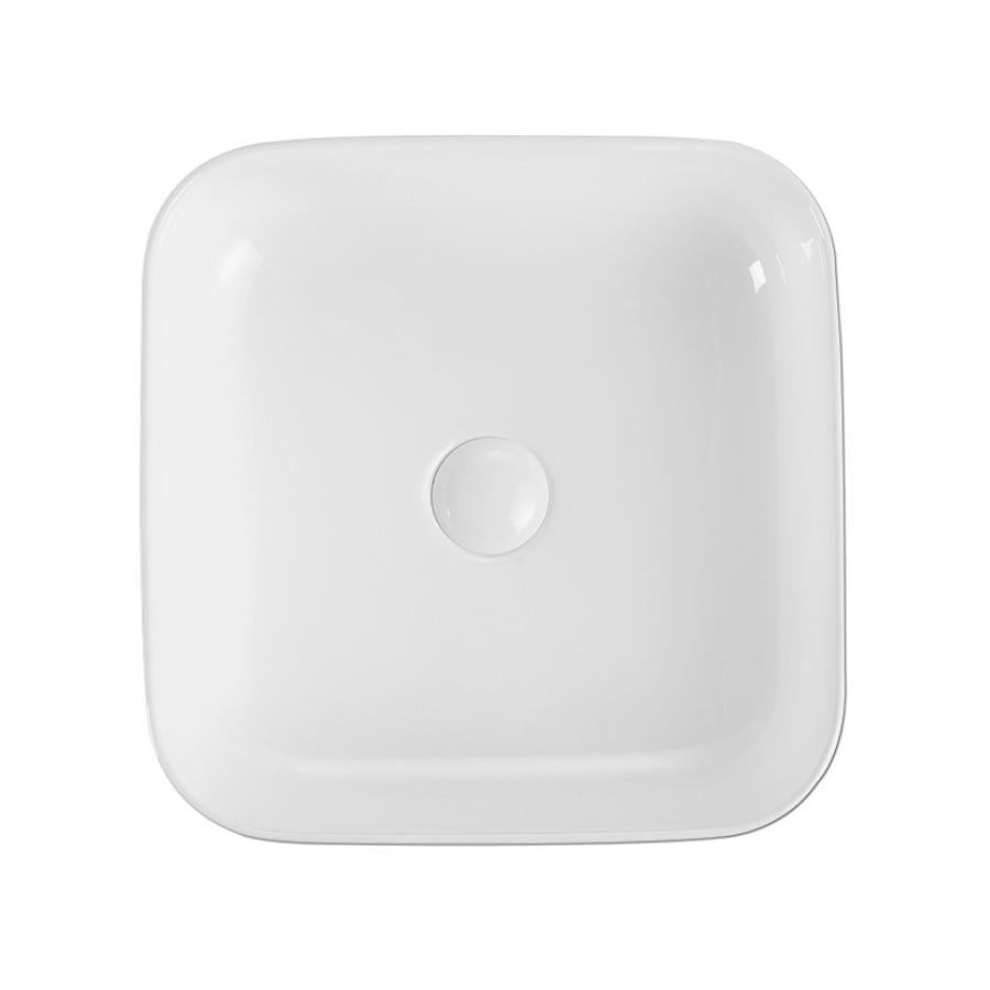 Countertop Square Ceramic Basin | SQ 40 – Casa Singapore