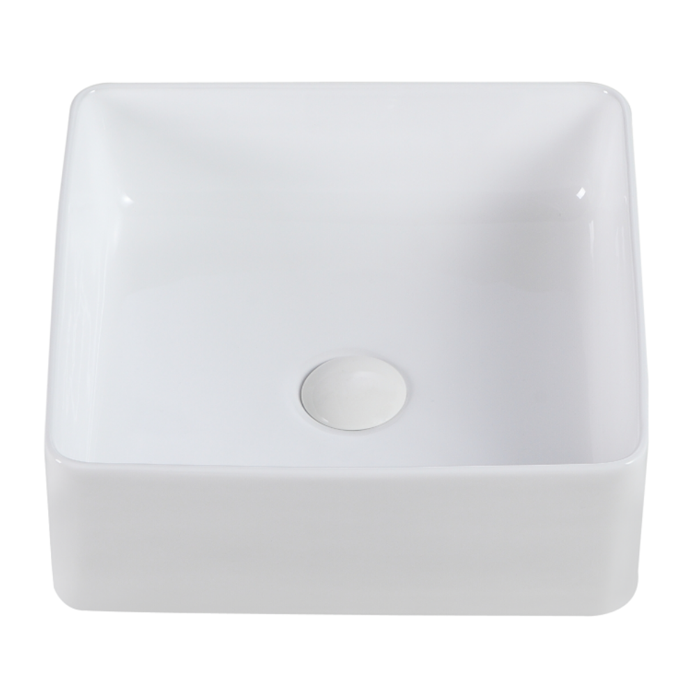 Countertop Square Ceramic Basin | SQ 36 – Casa Singapore
